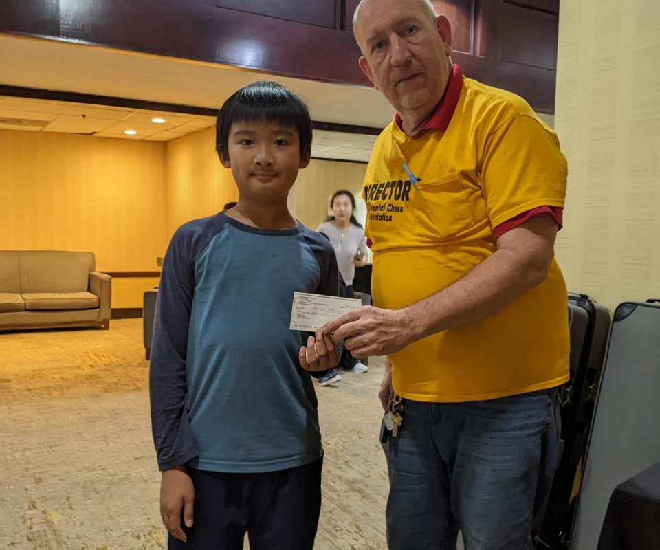 Maxwell Chung is US Chess Expert Level Player!! — The CCL Chess School